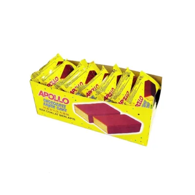 Apollo Chocolate Layer Cake 18g x 24 - Sindepco